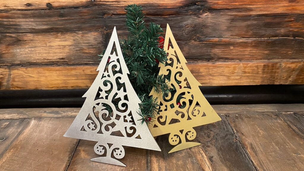 Christmas Tree Metal Wall Decoration – Jester Metal Works
